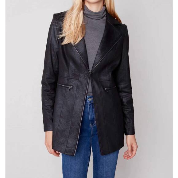 CHARLIE B | Jackets & Coats | New Charlie B Vintage Faux Jacket In ...